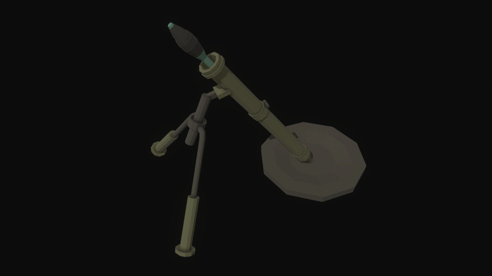 Mortar Low Poly - Buy Royalty Free 3D model by BundemGames (@BundemG ...