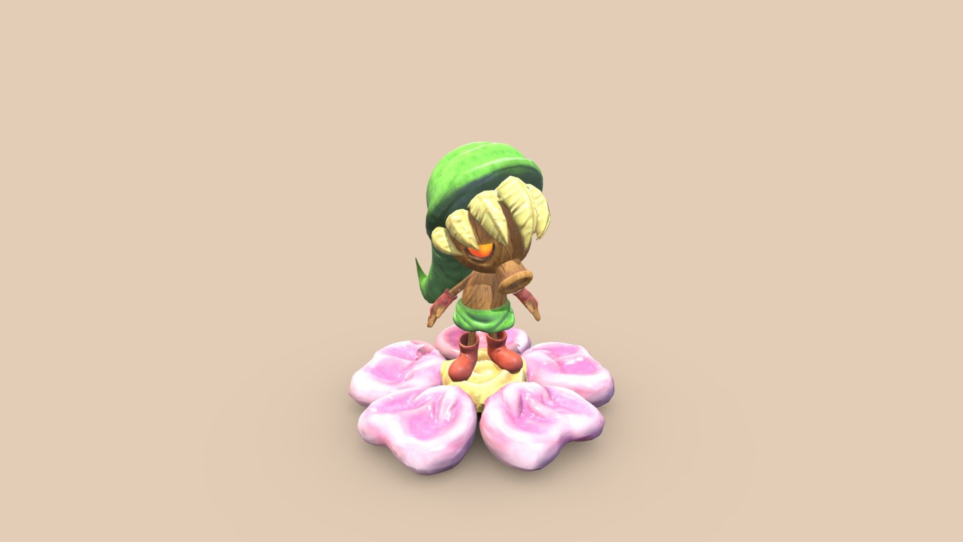 Deku Link - 3D model by XxMoon [b05c0b3] - Sketchfab