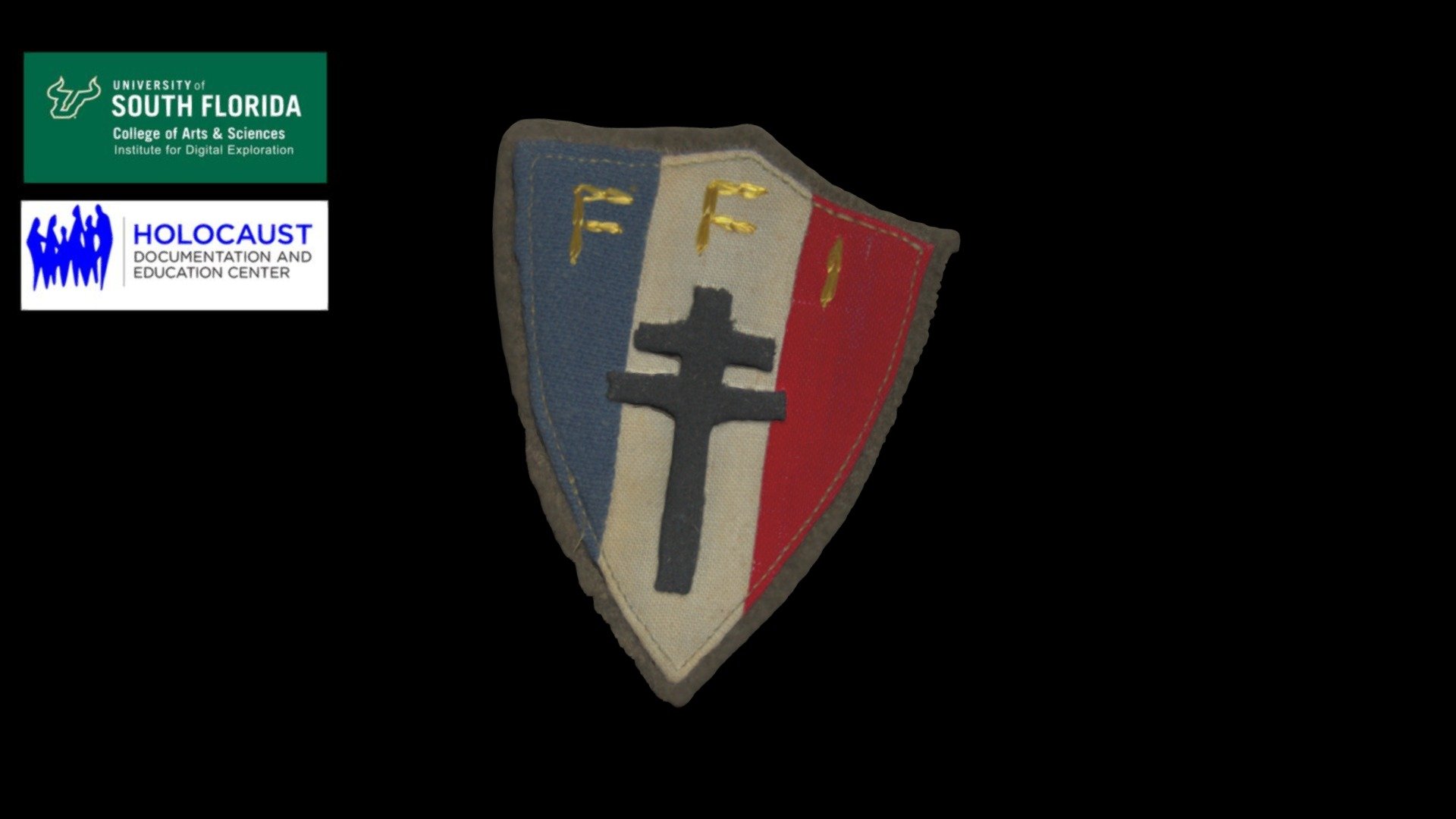 World War II French Forces of the Interior Patch - 3D model by USF ...