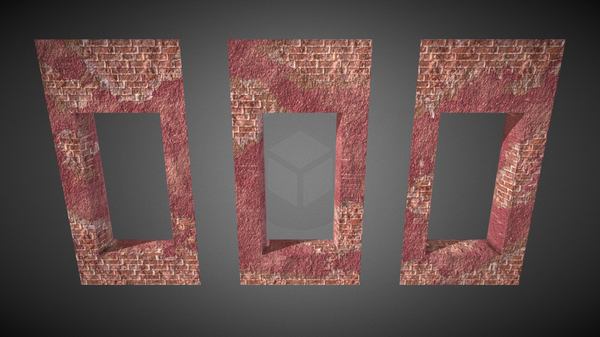 Ruined Building asset #1 - 3D model by DERV_dice [b05c3e0] - Sketchfab