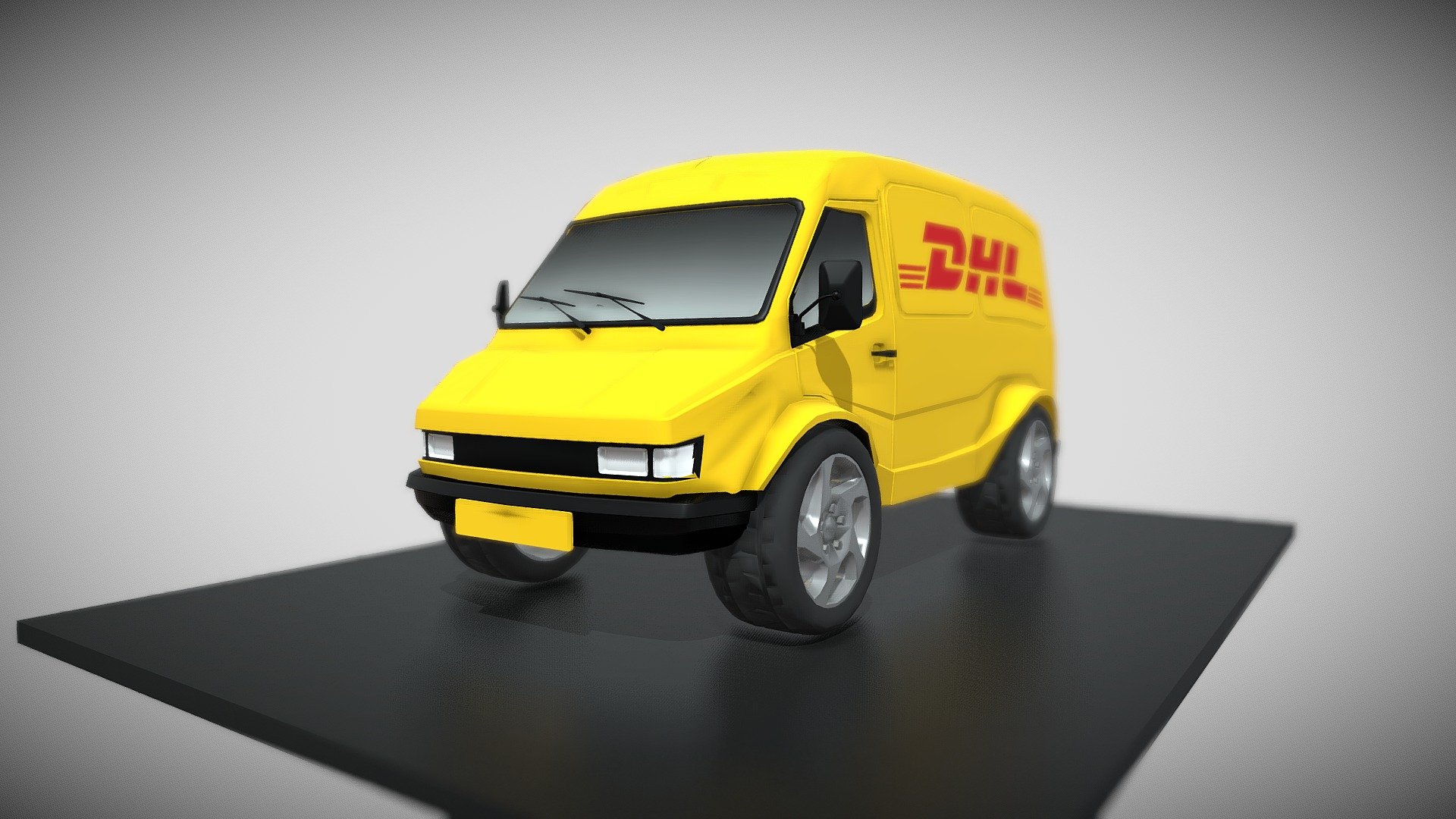 Cartoon Van - 3D model by JOM_ART_SECTION (@jomartsection) [b05d755 ...