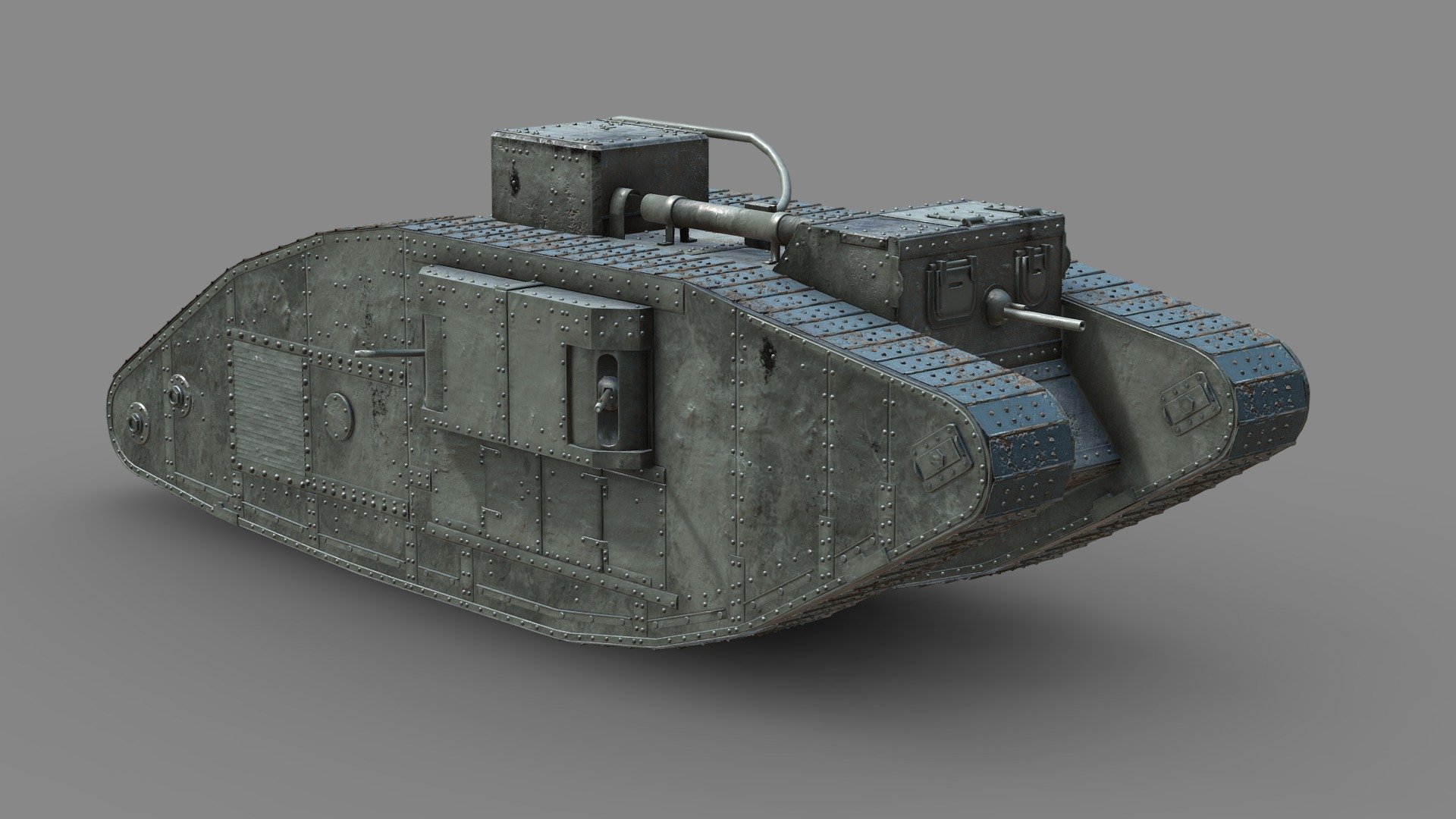 Mark V British Heavy Tank WW! - 3D model by Joe-Wall (@Aceofjoey ...