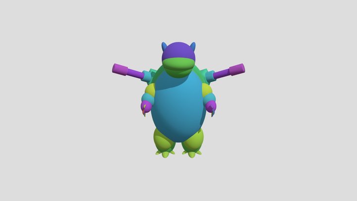 Tortank 3D models - Sketchfab