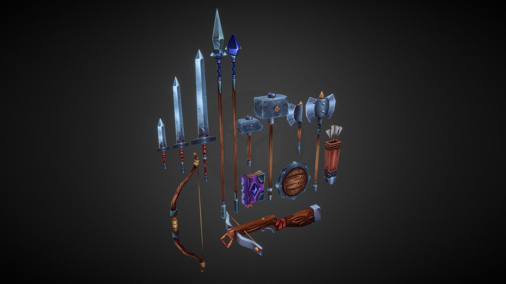 Rpg weapons - Buy Royalty Free 3D model by Offy (@axe163) [b05dc73 ...