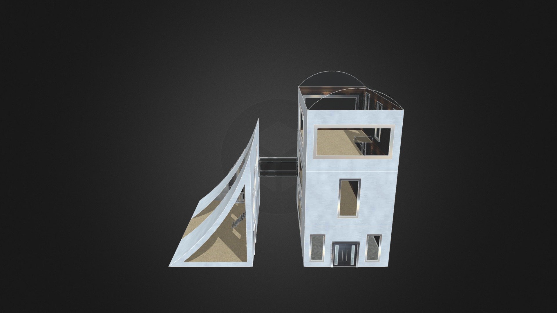 Futuristic Home 2022-1 - Download Free 3D model by shirlanne [b05e93a ...