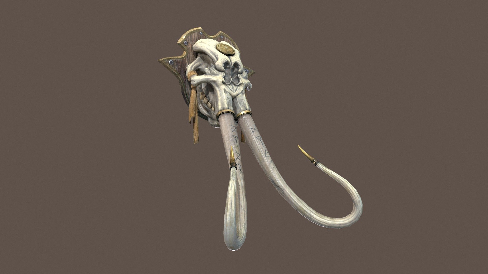 Mammoth skull | The Elder Scrolls Online - 3D model by onlymorozov ...