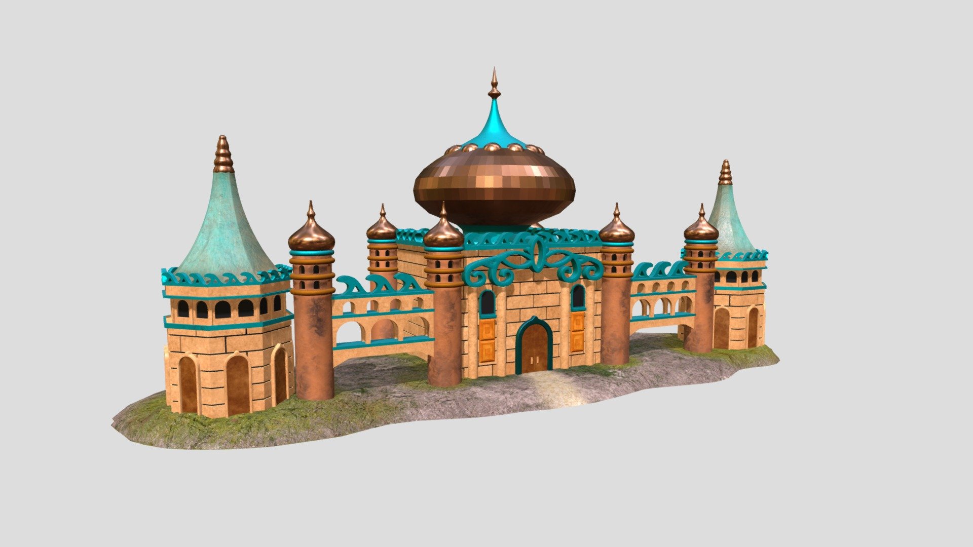 Heroes 3. Conflux Capitol - 3D model by W-a-t-e-r-f-a-l-l (@Waterfall13) [b05fbe6] - Sketchfab