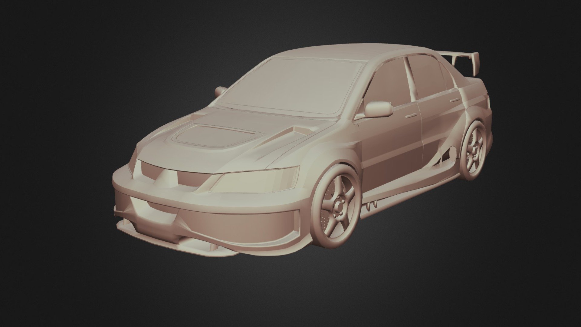 Lancer Evo - Buy Royalty Free 3D model by Teo (@szilla.mini) [b061ffc ...