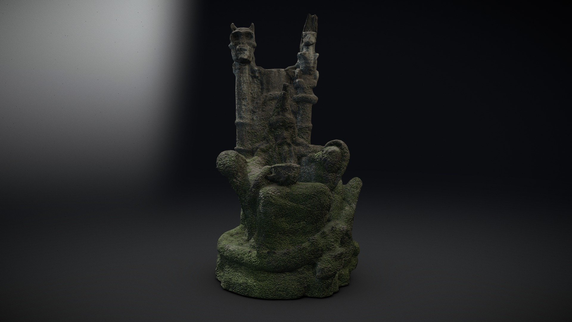The Old Wizard Statue - Buy Royalty Free 3D model by Jordan F (@JordanF ...