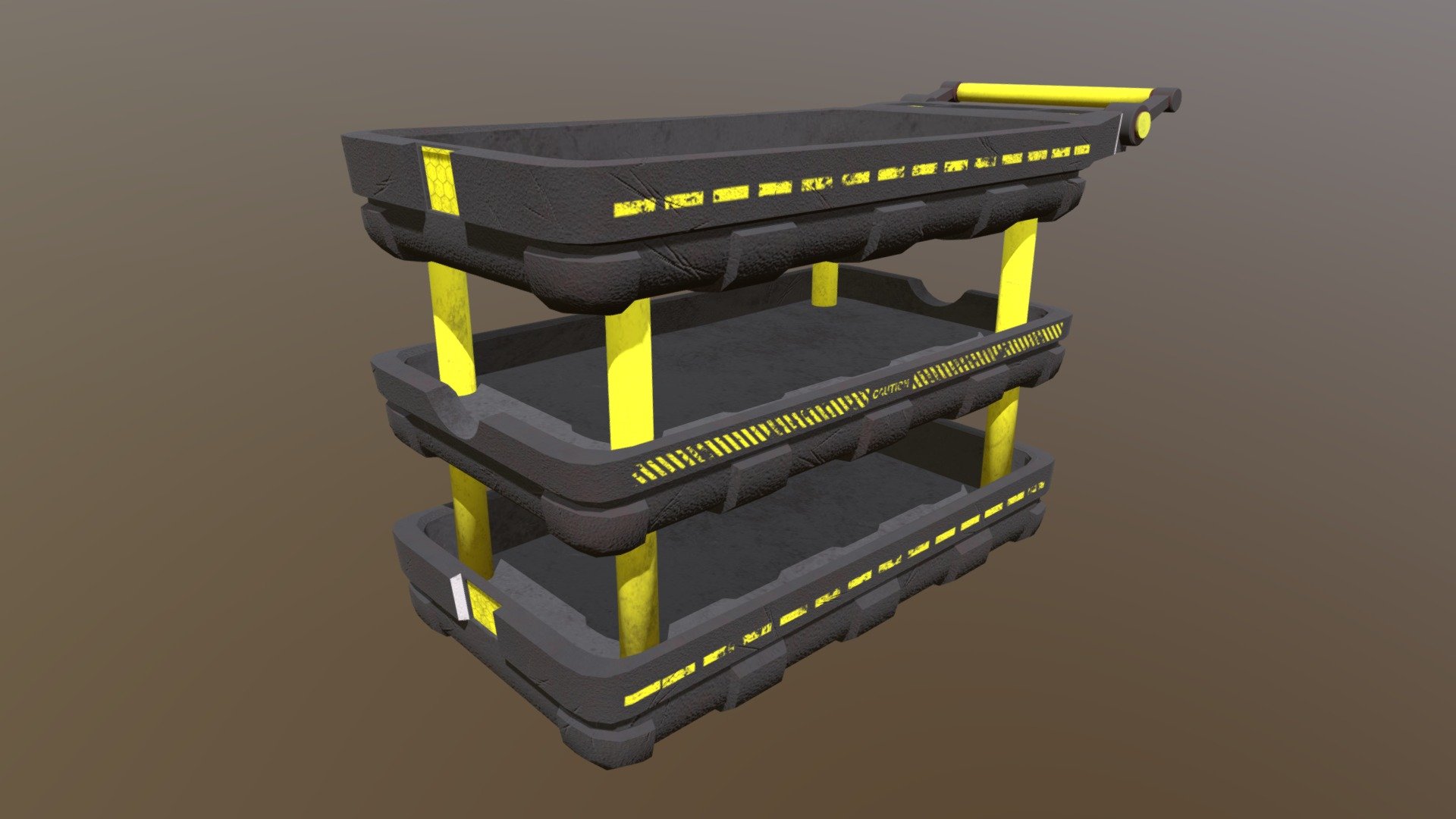 Work Cart Variant 1 - 3D model by brayanminkov [b06313c] - Sketchfab