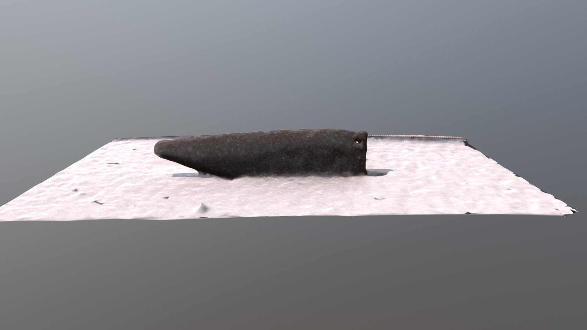 Slate blade for harpoon cutting - 3D model by Fort Worth Museum of ...