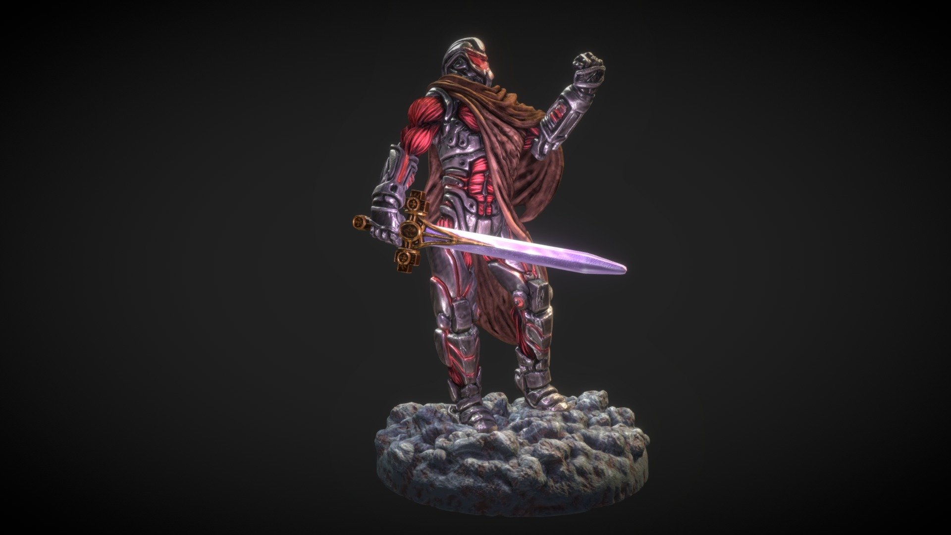 Knight RPG - BARD - Miniature paint - 3D model by Yohan [b064475 ...