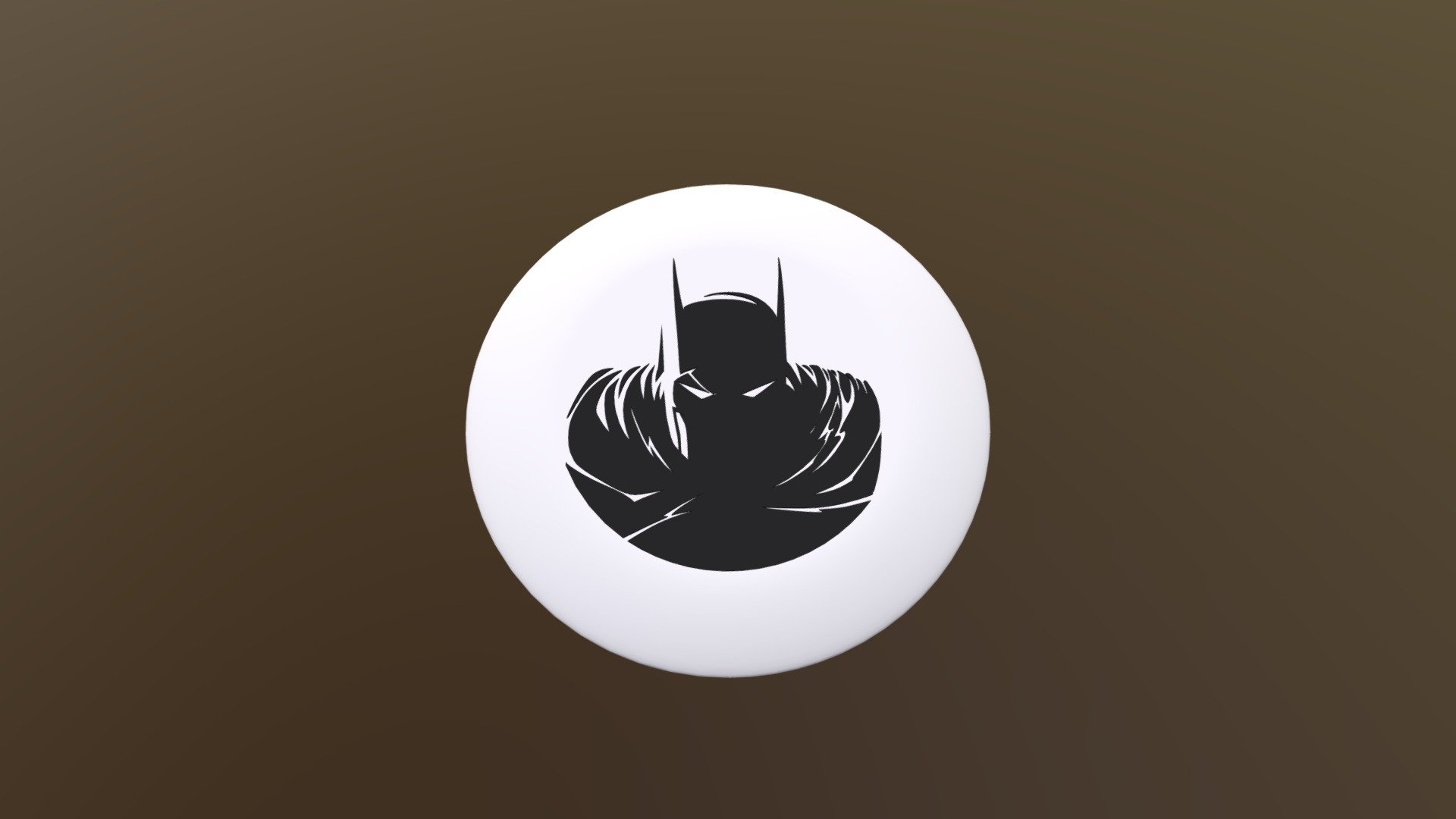 Disc golf mini marker - Batman - Download Free 3D model by Sampsa ...