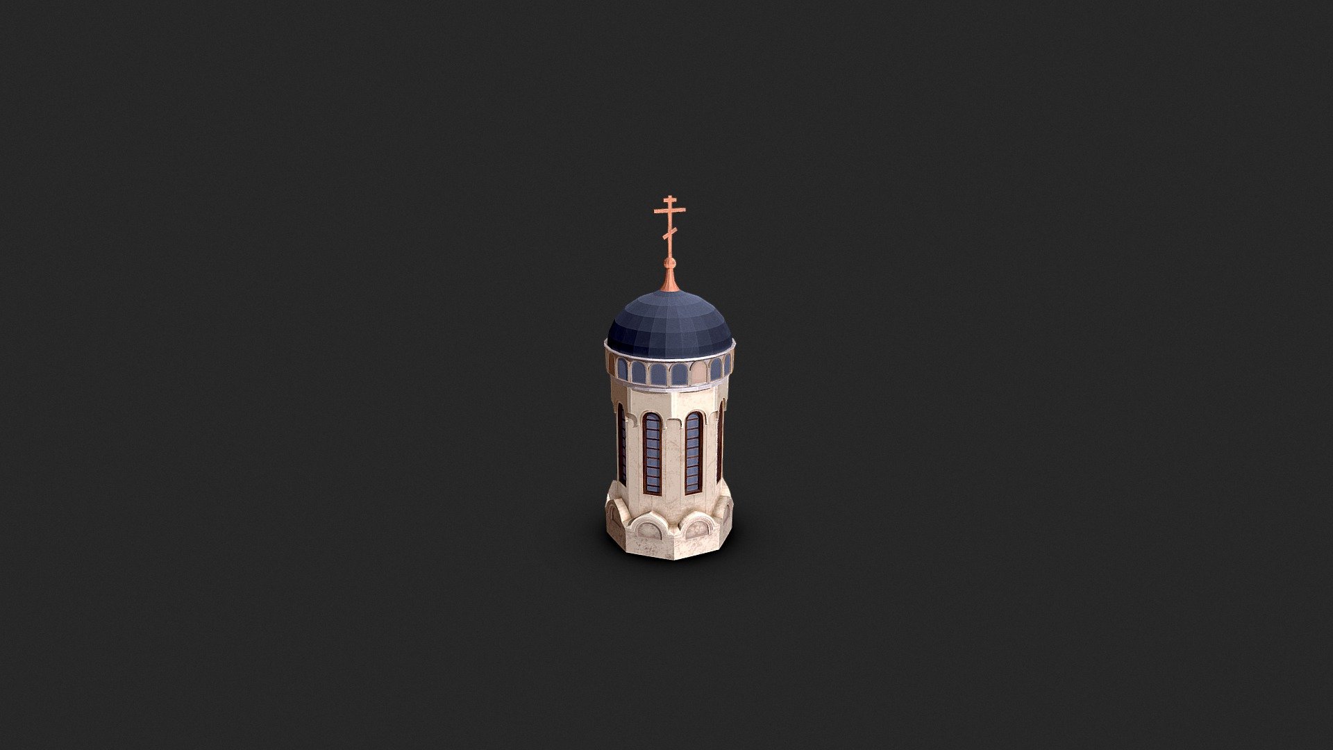 Church - 3D model by uevalentsov [b067b28] - Sketchfab