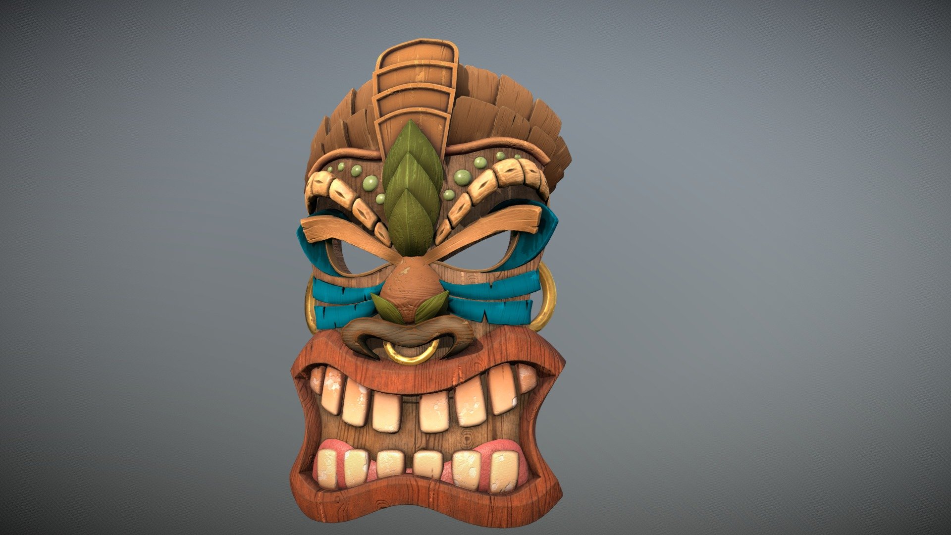 Stylized Mask - 3D model by Sobolieva Nadiia (@soboleva) [b068467 ...