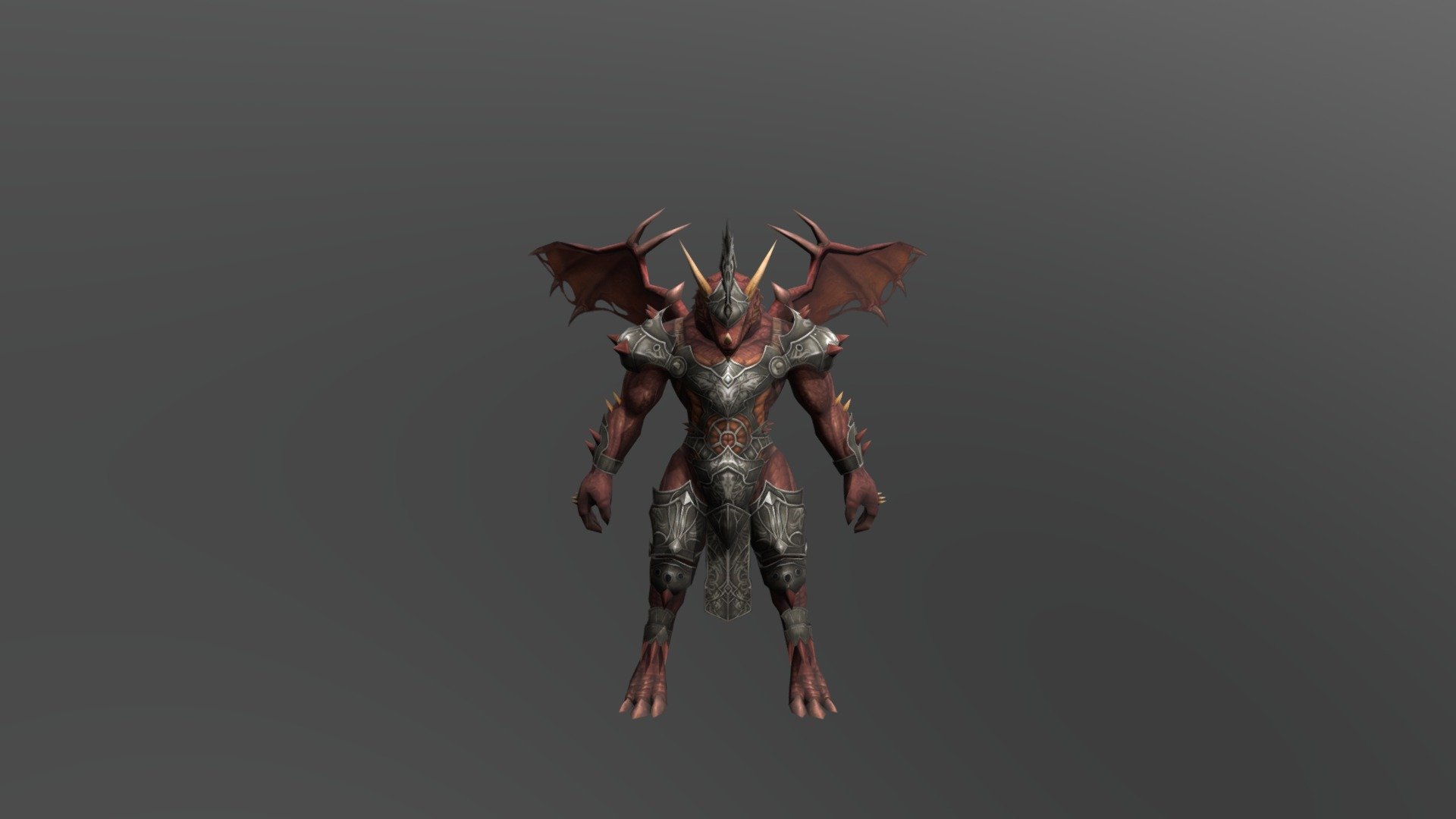Dragonkin Warrior - 3D model by LightRuler [b068ea6] - Sketchfab