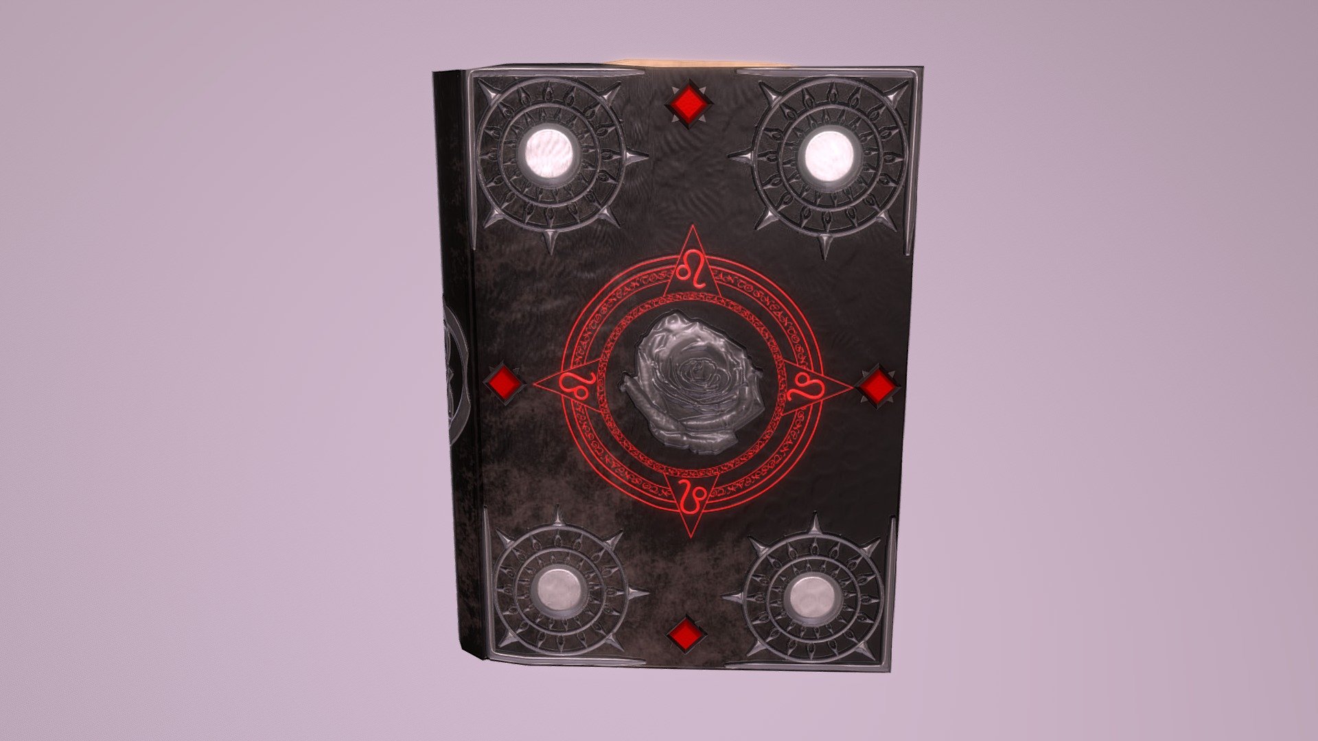 Gothic Spell Book - 3D model by Mau (@Rootlan) [b0698a4] - Sketchfab