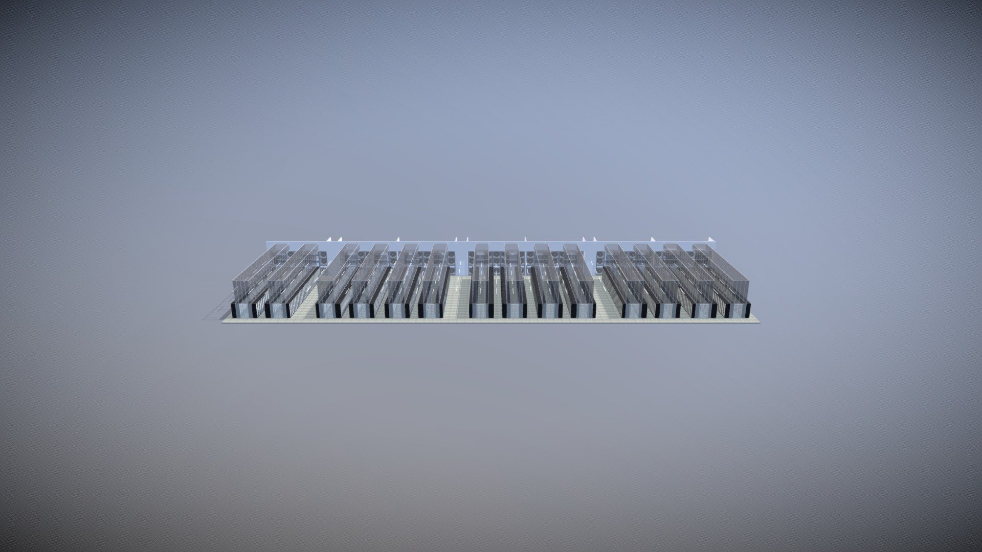 Aligned Data Hall - 3D model by Aligned-VR [b06997c] - Sketchfab