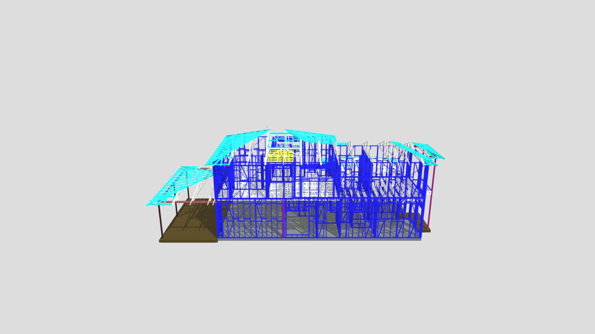 J-1065 220711 IFC MODEL Overlay - 3D model by Accurate Steel Design (@A ...