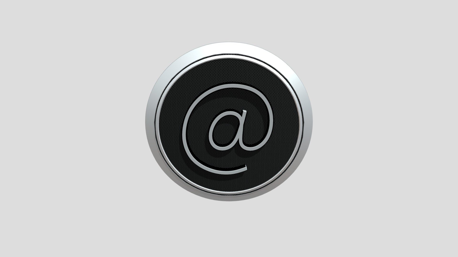 Arobase (at) logo - Download Free 3D model by jvin [b06b279] - Sketchfab