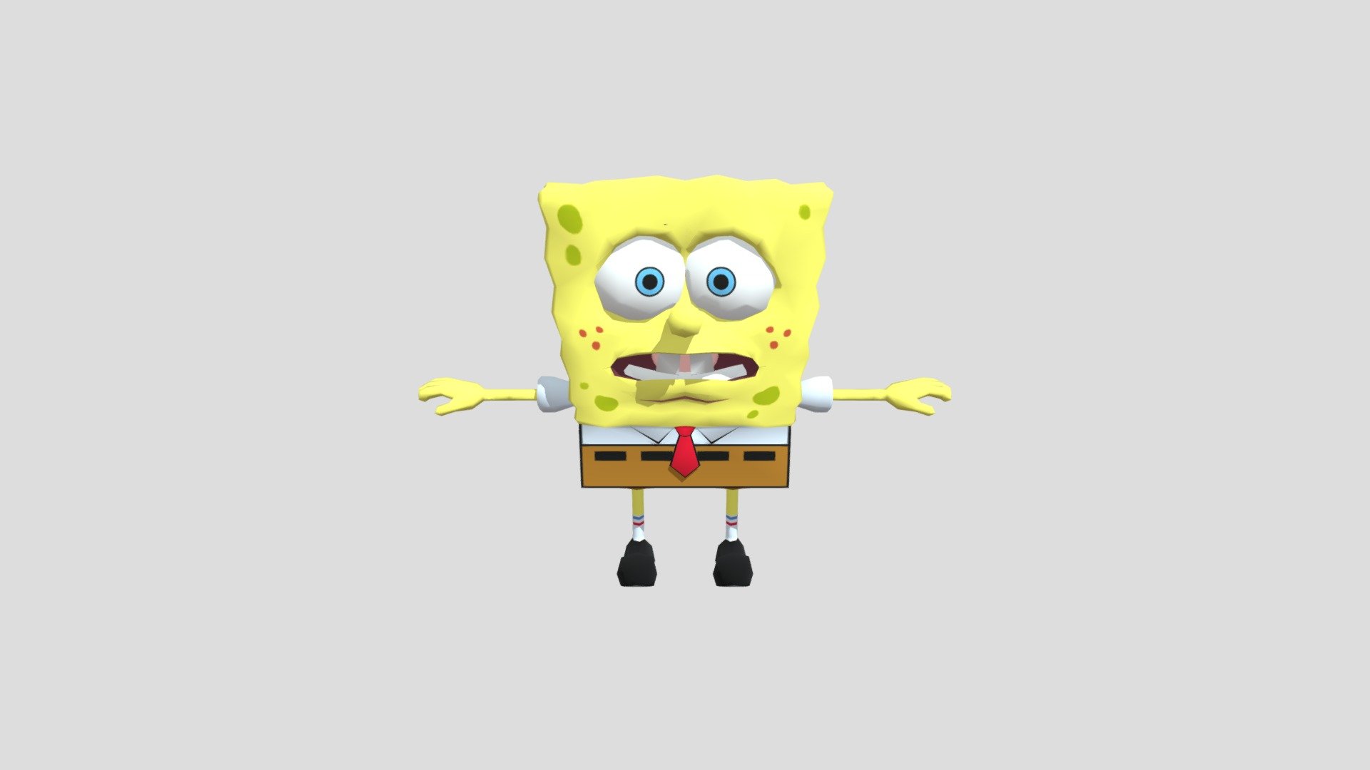 spongebob_scared_bind - Download Free 3D model by kyle.river.withem ...