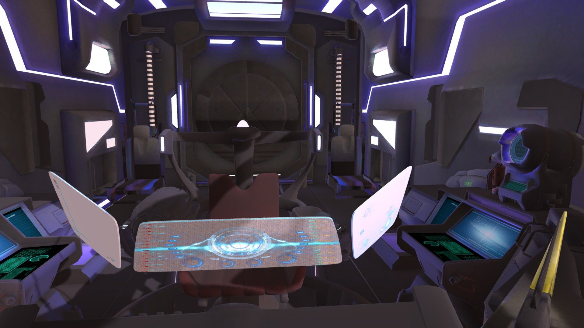 Rtm Star Ship Inside - Download Free 3D model by spencer.psi0918 ...
