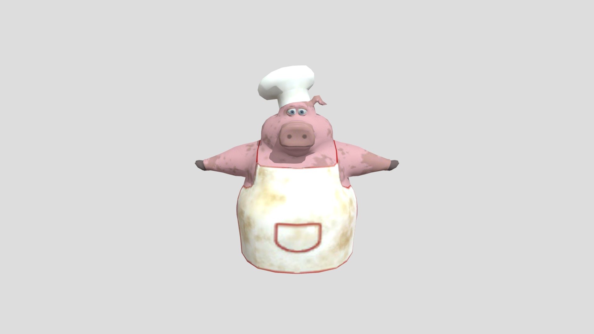 Wii - Barnyard - Pig Chef - Download Free 3D model by kyle.river.withem ...