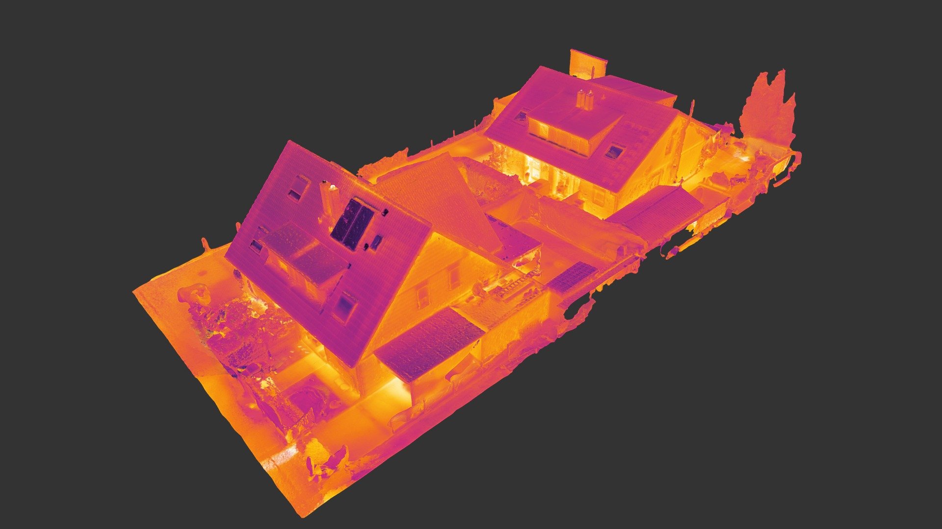 3D Thermal - Two Homes in Germany - 3D model by Ken Varner (@ken.varner ...
