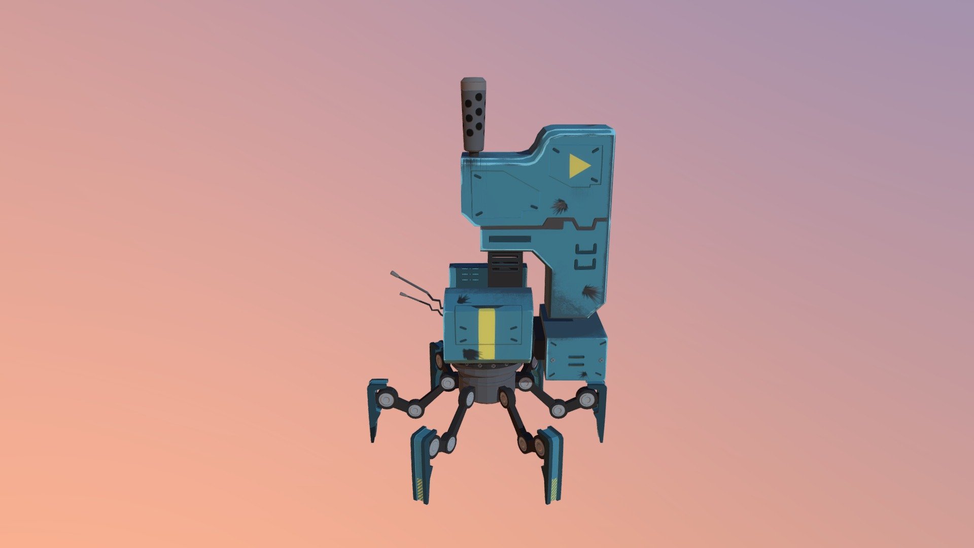 Engineer bot - 3D model by jls2 [b06e8ae] - Sketchfab