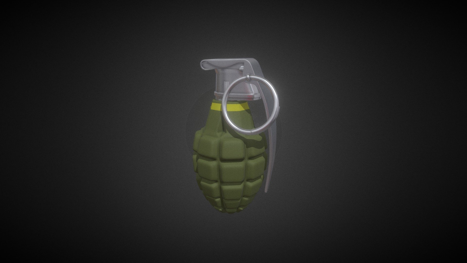 High-Detail Grenade 3D Model - 3D model by LukeModels75 (@lucss_3d ...
