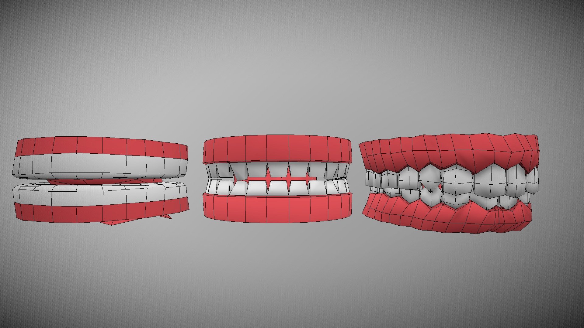 Teeth_and_tongue - Download Free 3D model by VertexGarden (@Vert214 ...