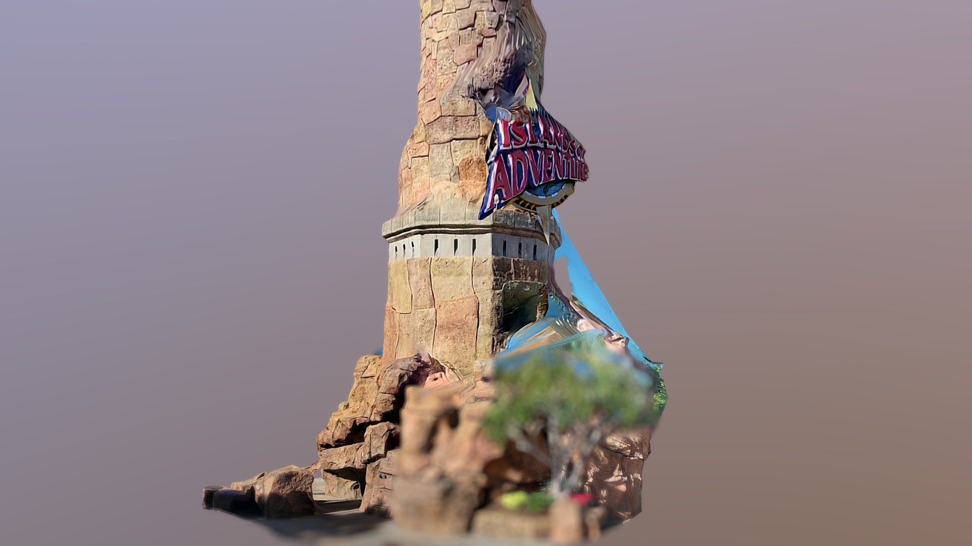 Islands of Adventure Statue Universal Orlando - 3D model by ...