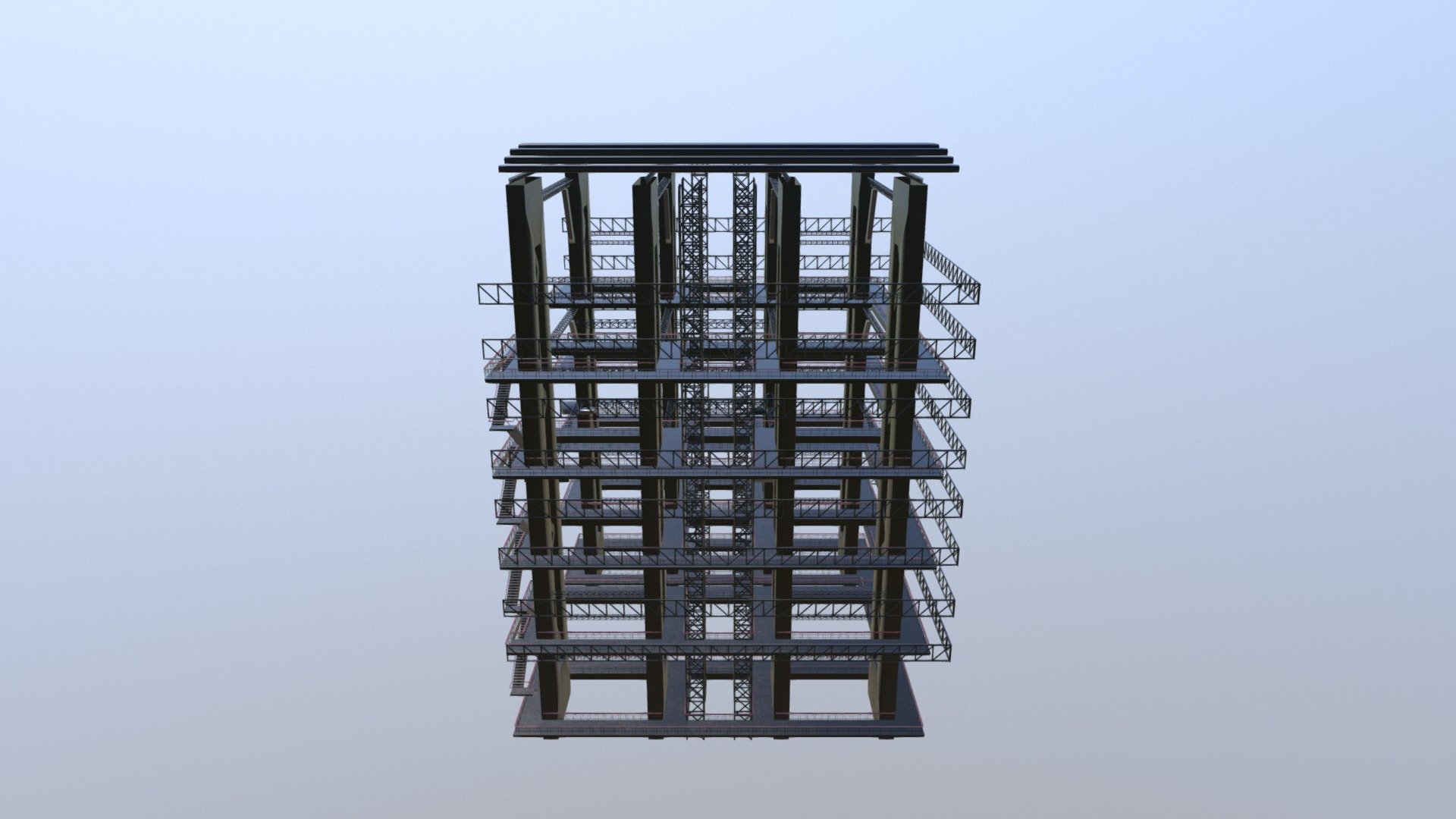 Machinery Enclosure - 3D model by seanore [b071967] - Sketchfab