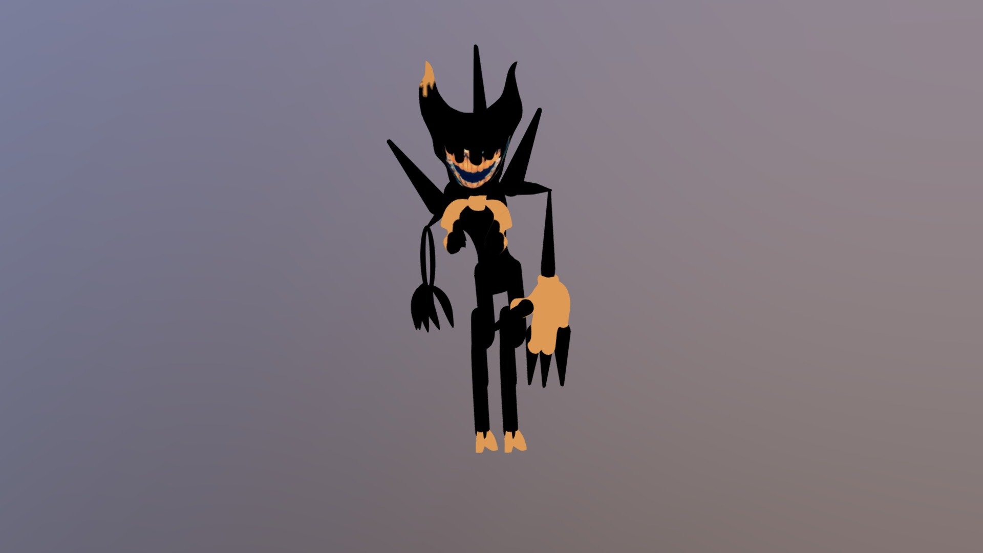 Ink Demon (Batdr) - 3D model by sidarthmenon [b071e72] - Sketchfab