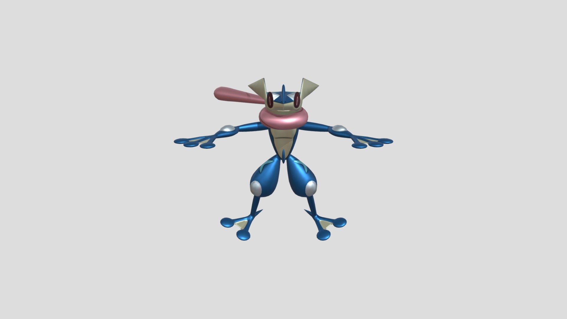Pokemon 3DS Greninja - Download Free 3D model by JackTheOhio ...