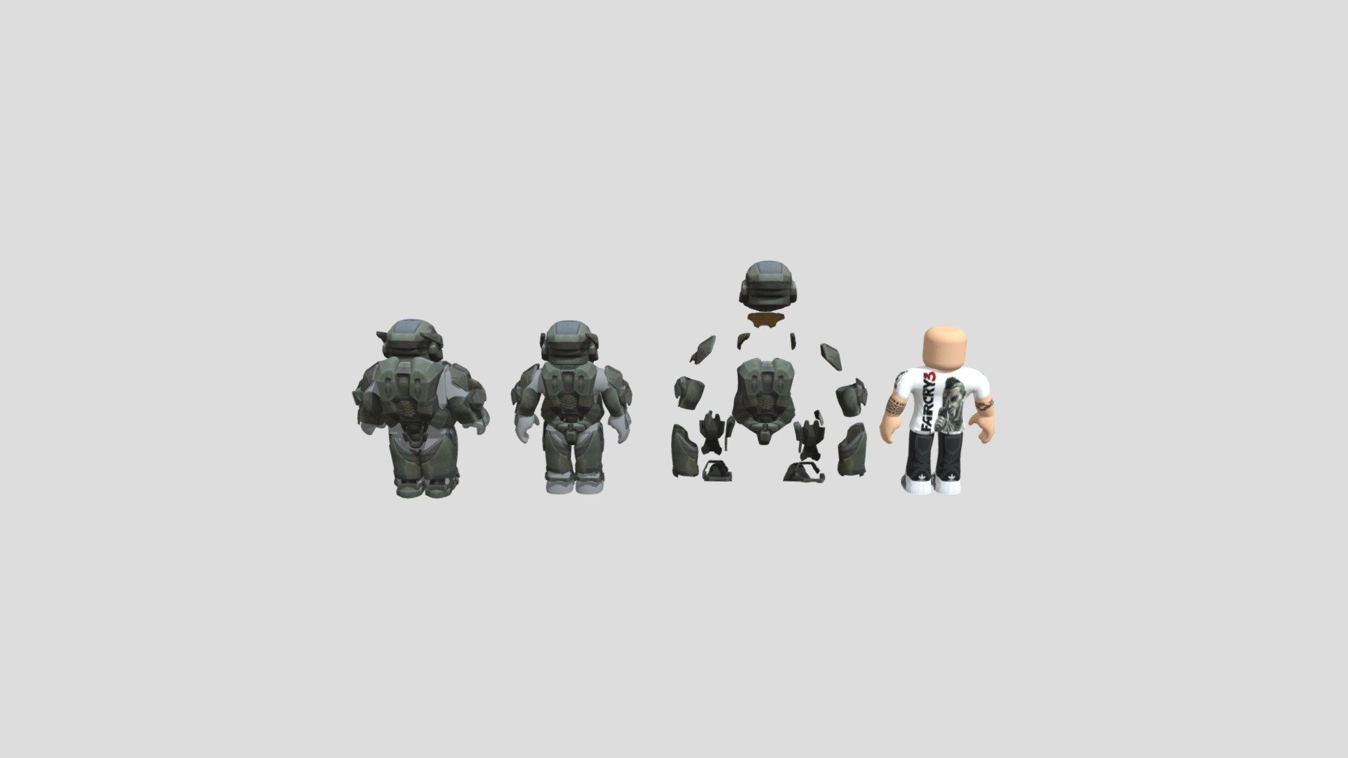 Roblox Avatar - Soldier 2024 - Download Free 3D model by hgmob01 ...