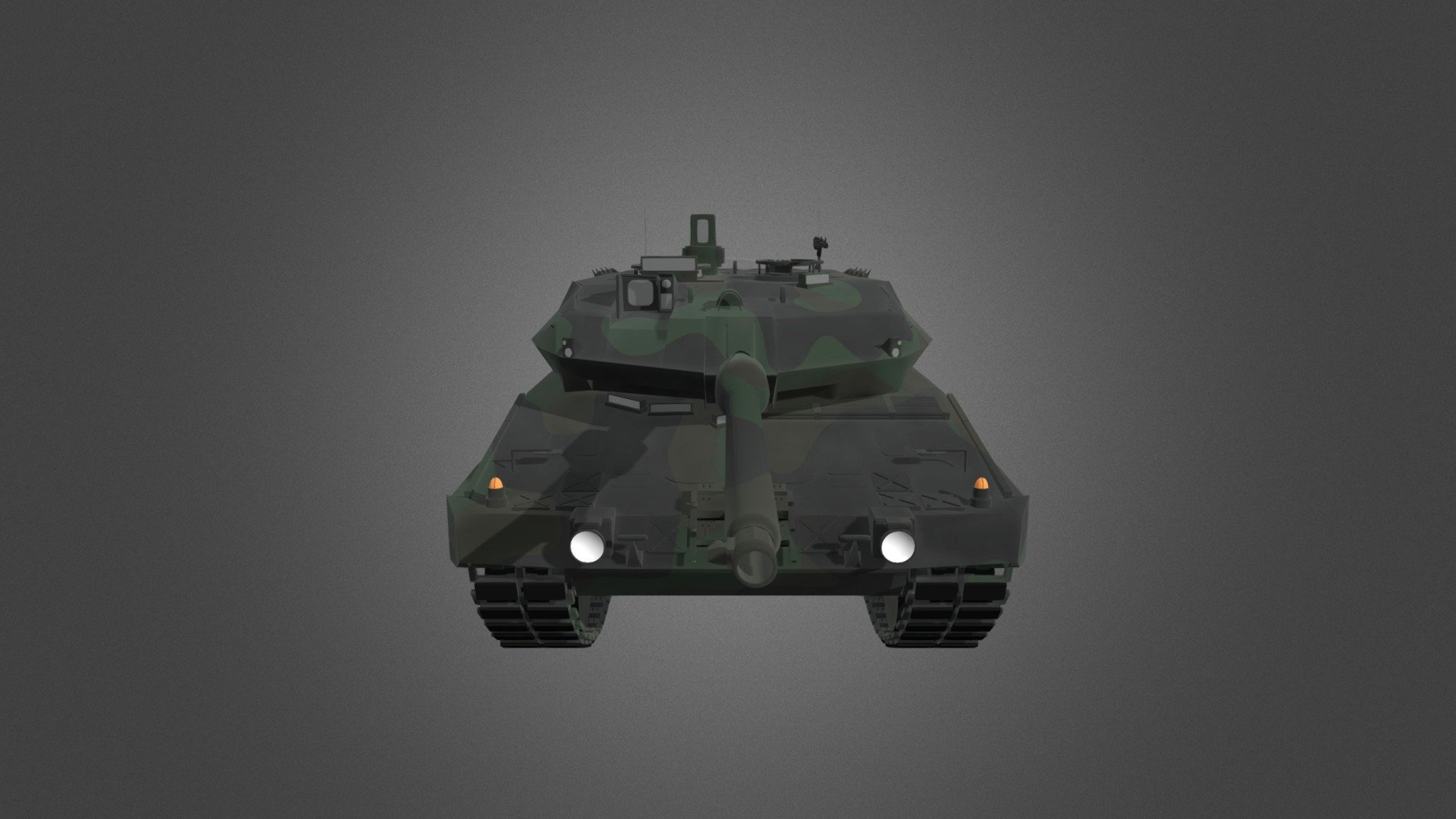Leopard 2A6 v2 - 3D model by Antonino_Frazzitta [b072a71] - Sketchfab