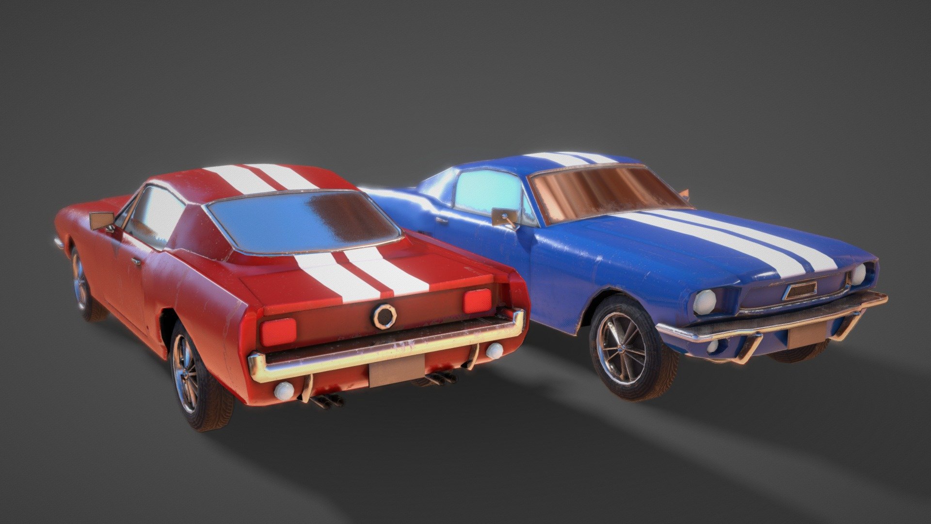 Game ready Cars - Buy Royalty Free 3D model by halenpet [b073666 ...