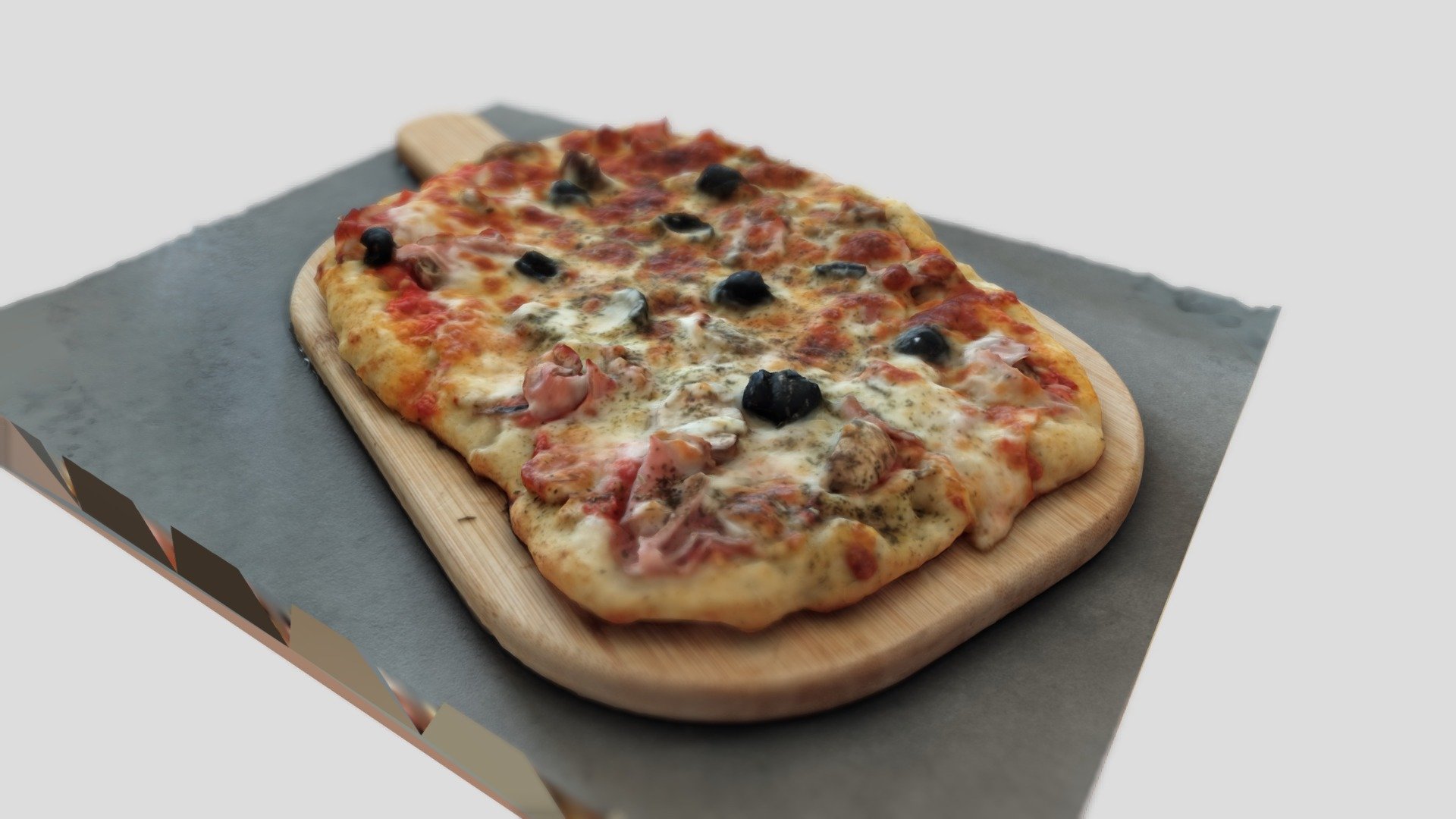 Pizza - 3D model by wallachi [b074873] - Sketchfab