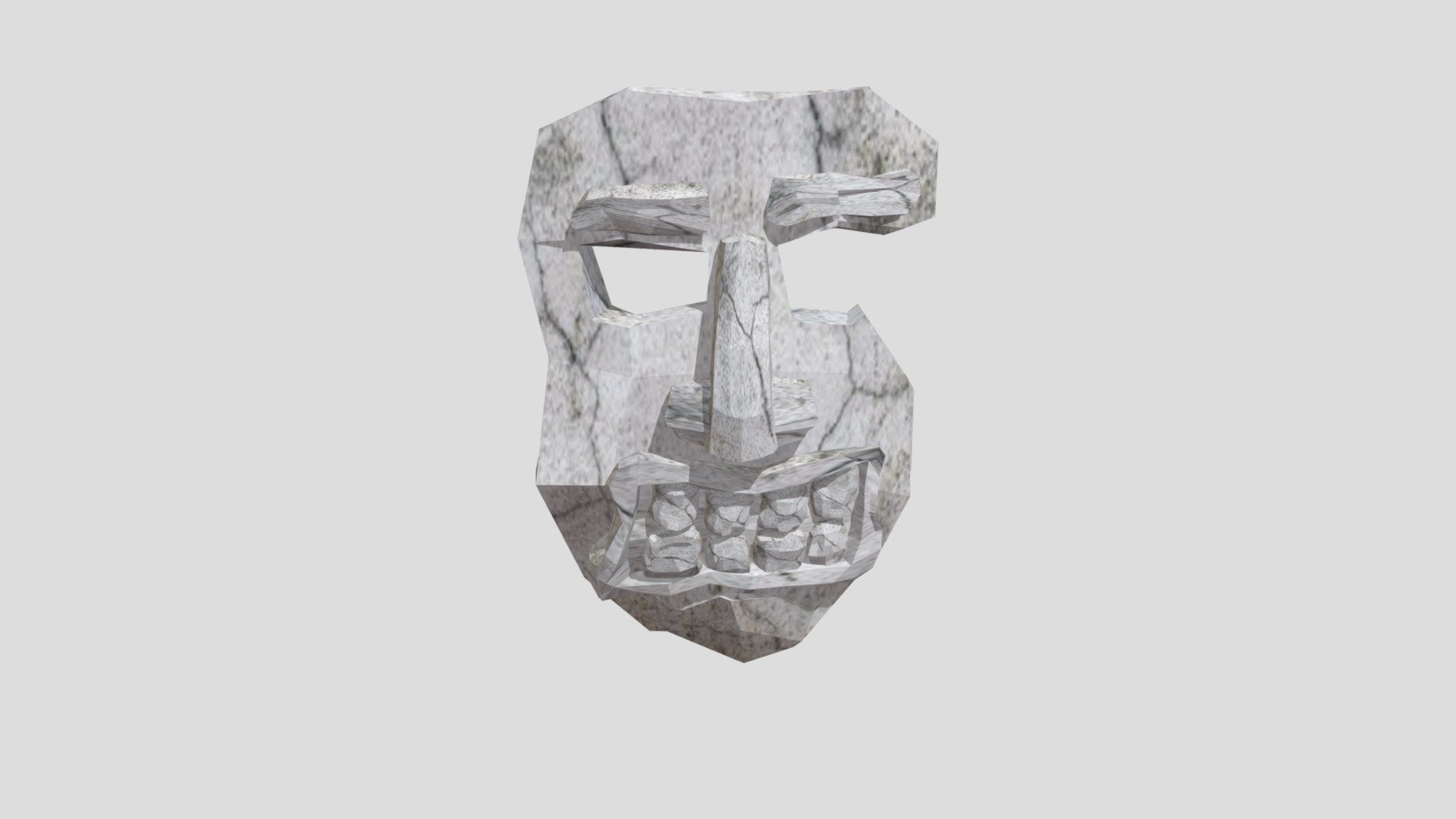 Stone Mask - Download Free 3D model by MatiasMuñoz (@soldiermathi ...