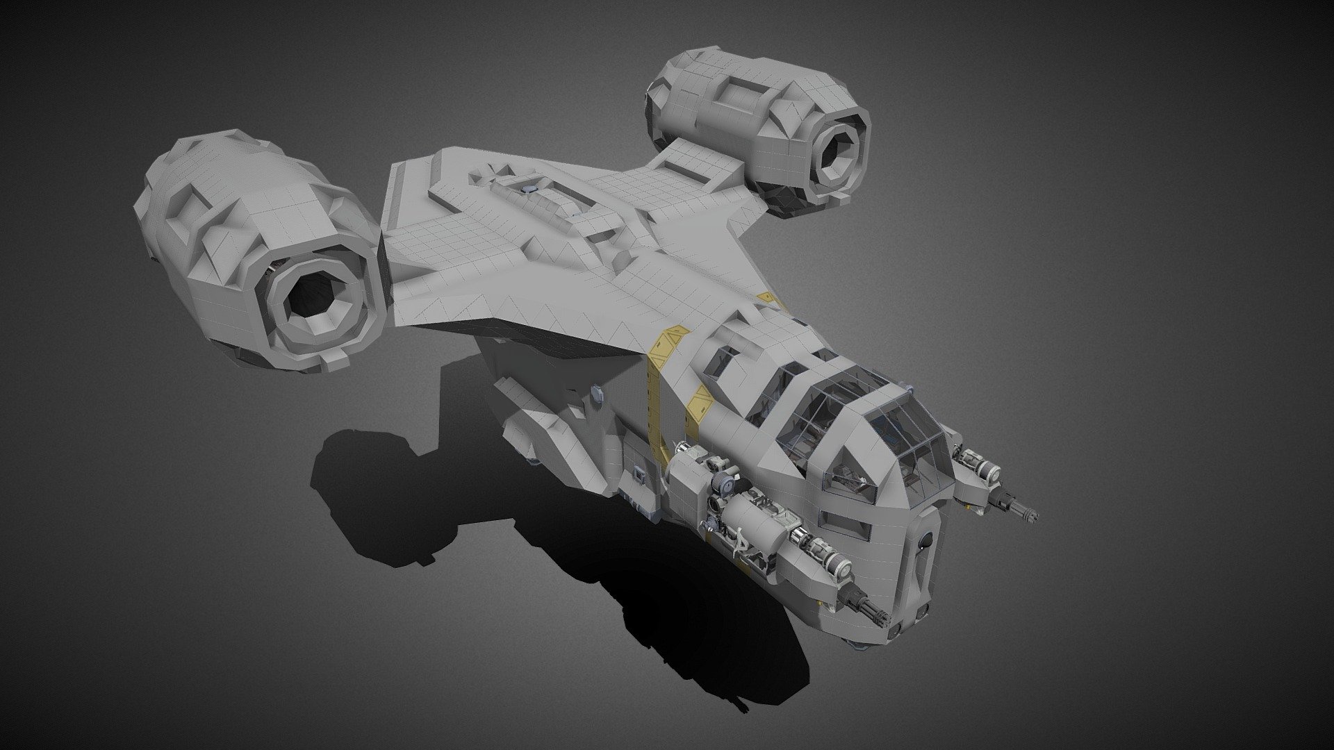 Razor Crest - Mandalorian - [Star Wars] ZEO - Download Free 3D model by ...