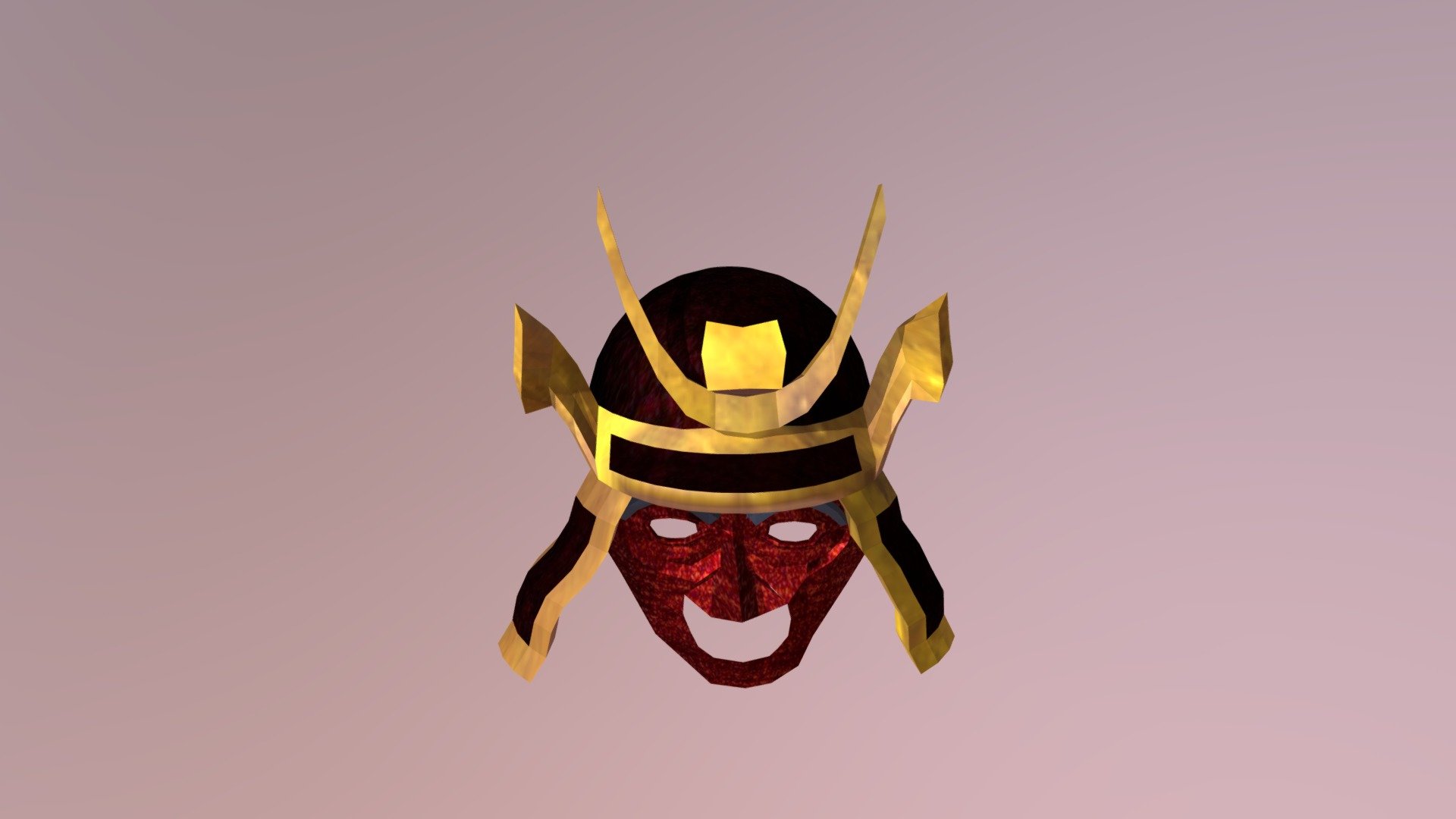Samurai Mask - 3D model by leon (@huiyee) [b0764d0] - Sketchfab