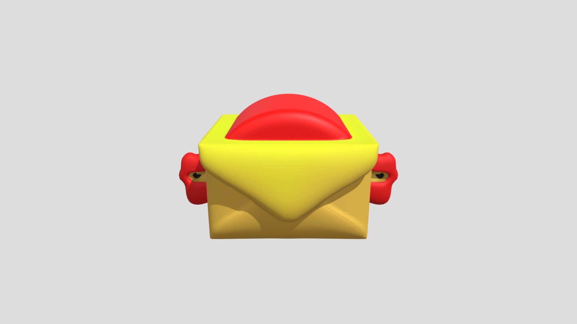 Cartoon envelope with hidden people - 3D model by ineskhediri4 [b0767ab ...