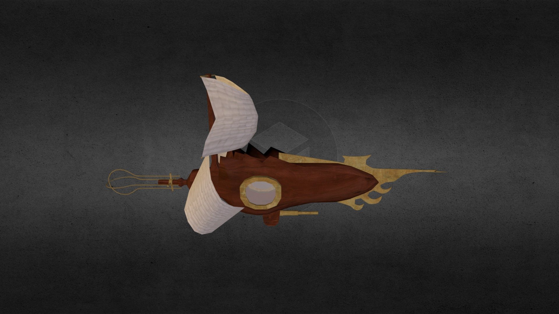 Pirate Airship - 3D model by Lacey Maw (@lacelita) [b07998f] - Sketchfab