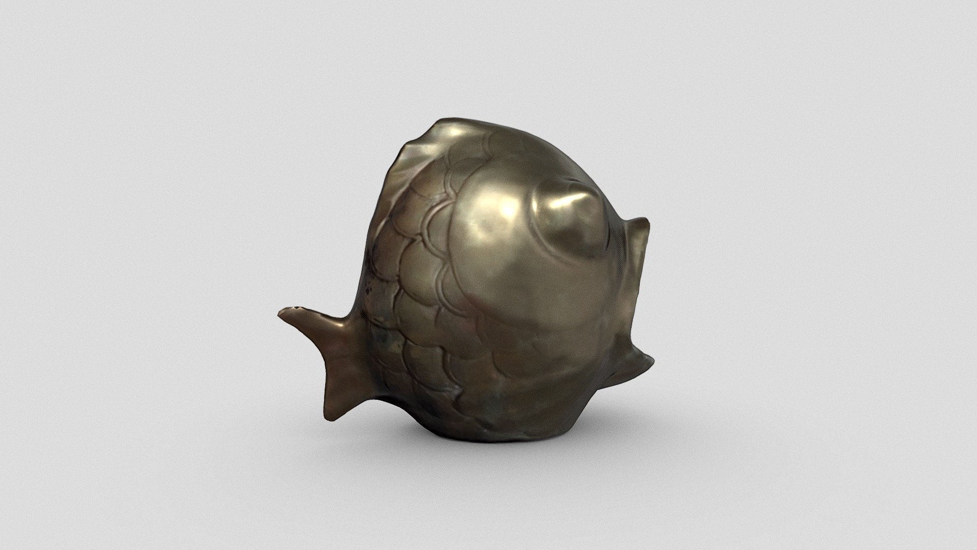 Metal Fish Decor - Buy Royalty Free 3D model by Marc Sawyer ...