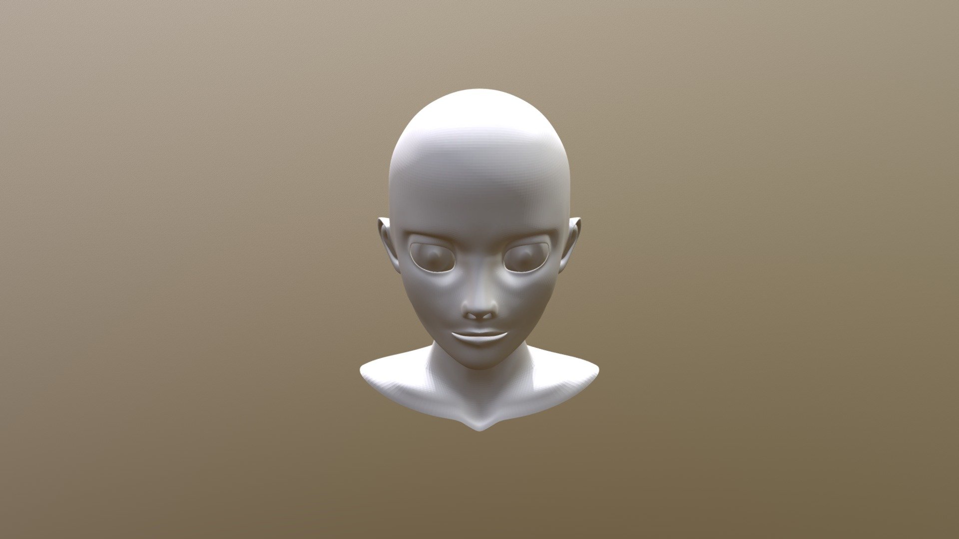 Stylized Head - 3D model by oceandan [b07ac38] - Sketchfab