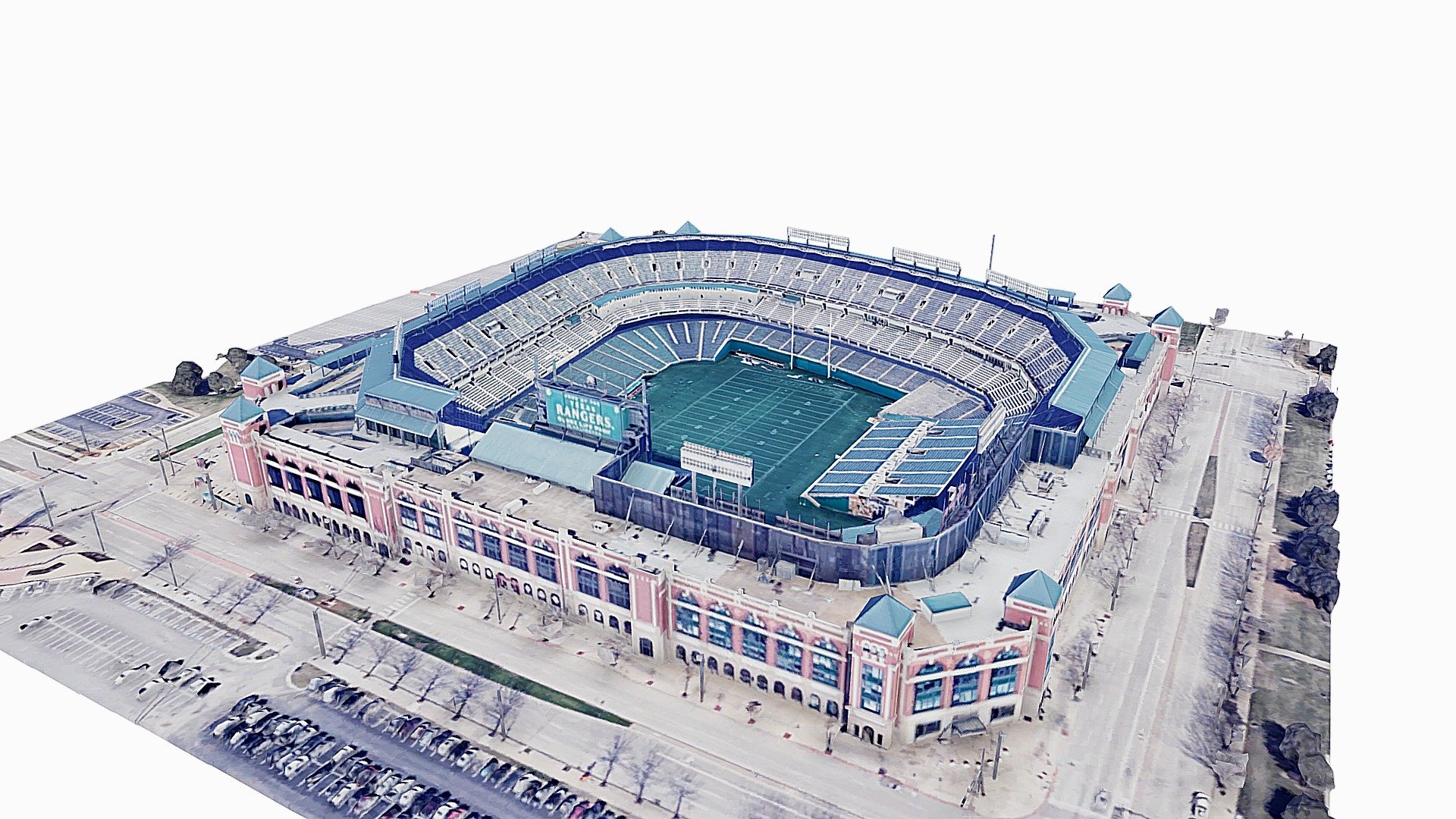 Choctaw Stadium - Texas Rangers - 3D model by SENSIET (@asensio ...