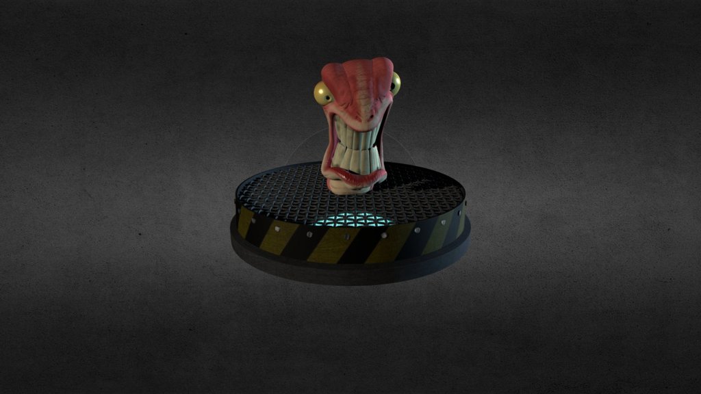 Worm - 3D model by ramon.salinas [b07d60d] - Sketchfab