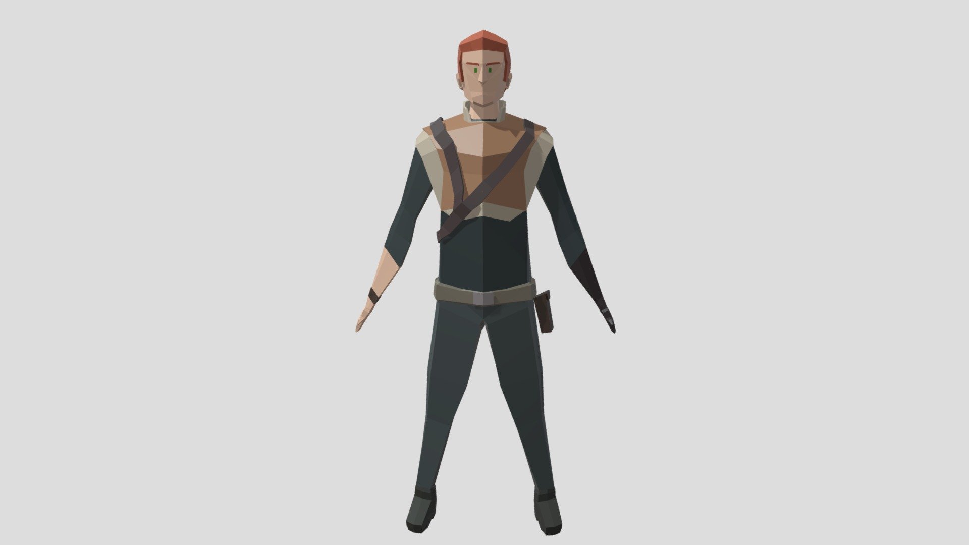 Low Poly Cal Kestis - Download Free 3D model by KerVarrak [b07d83a ...