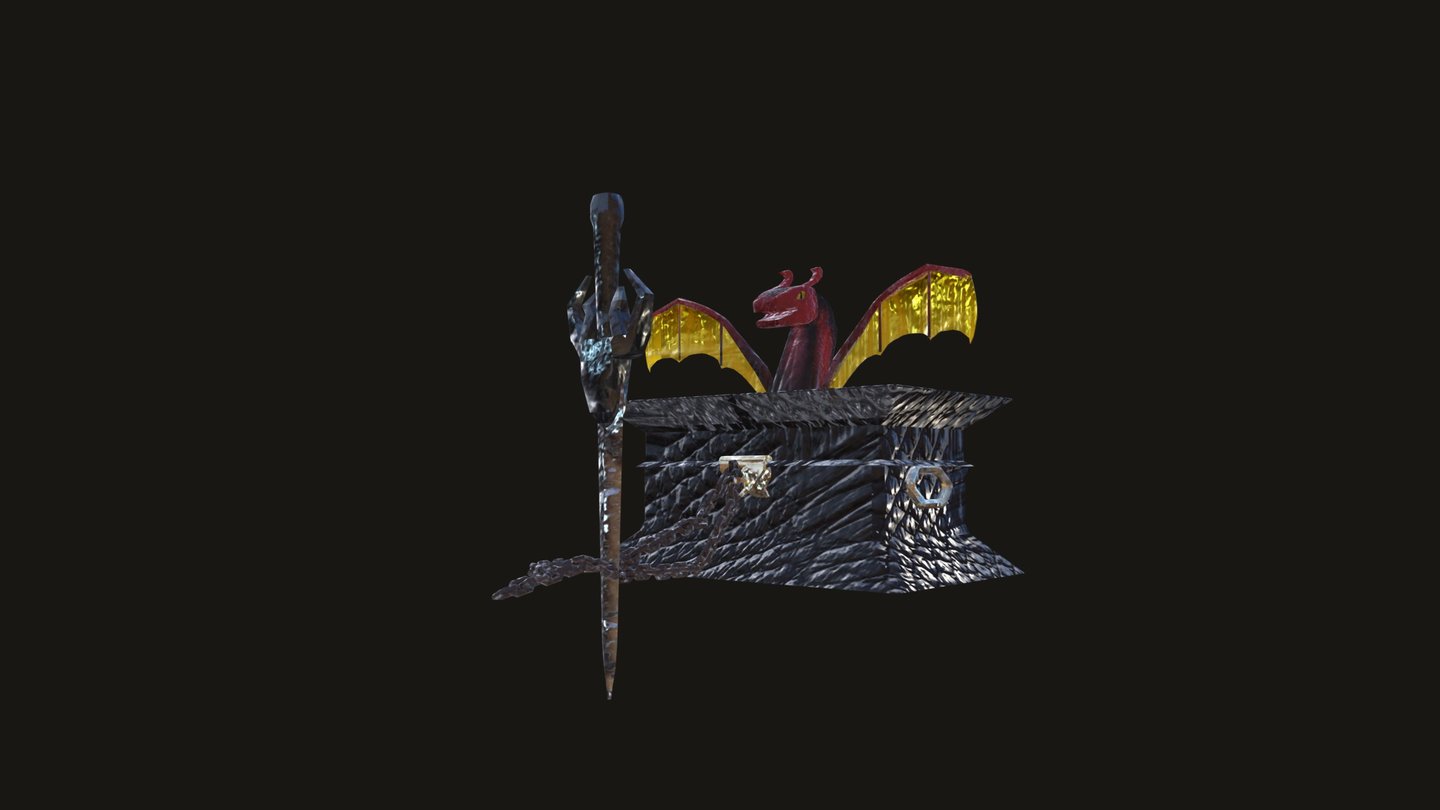 dragon chest - 3D model by The_Amazing_frog [b07f89b] - Sketchfab